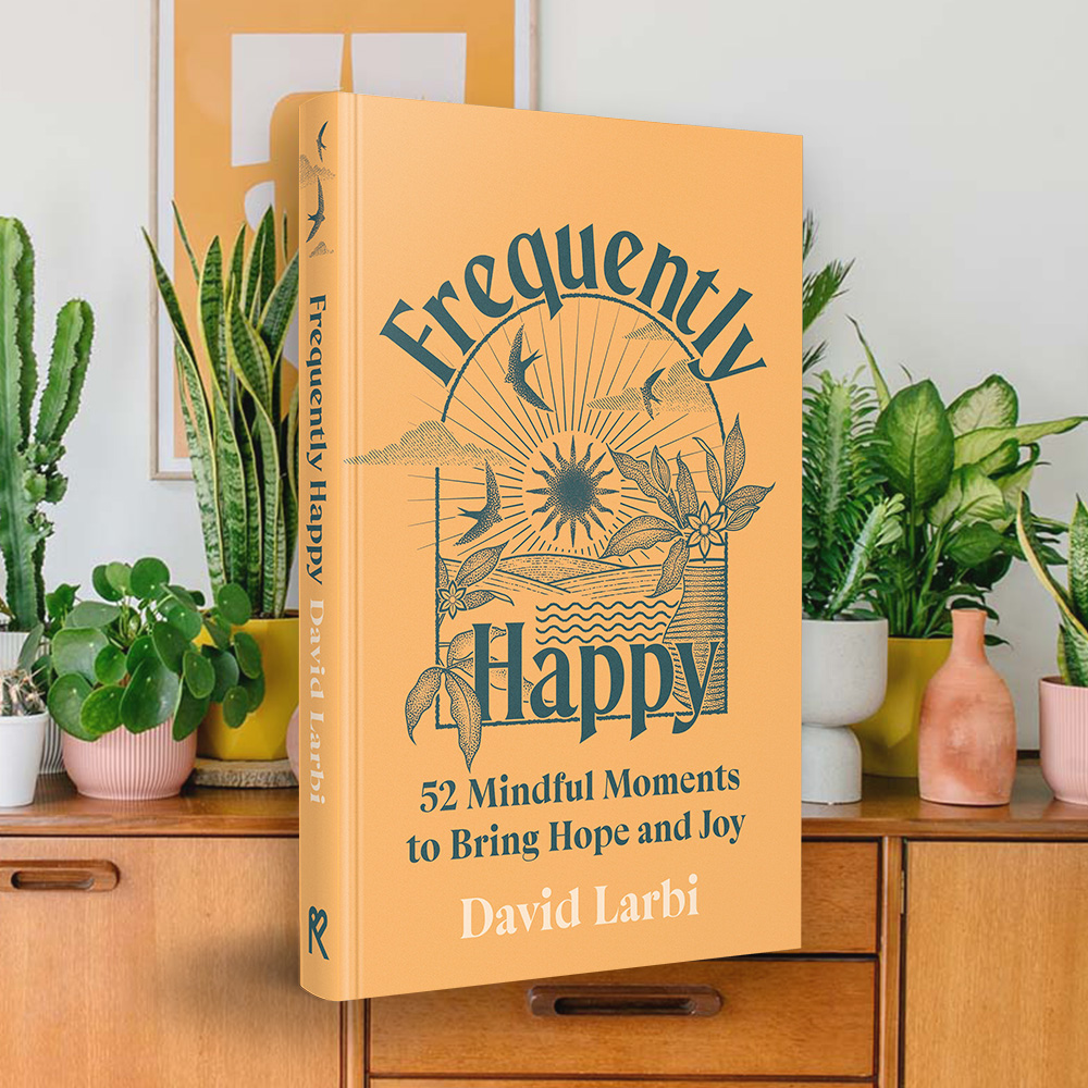 Win a signed copy of Frequently Happy by David Larbi and a 6-month house plant subscription ...